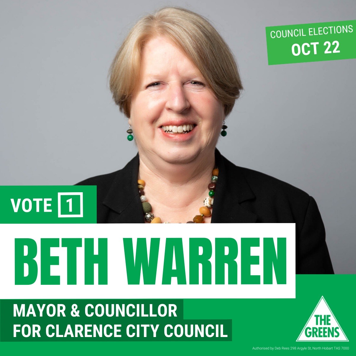 How is my campaign funded? – Beth Warren for Clarence City Council